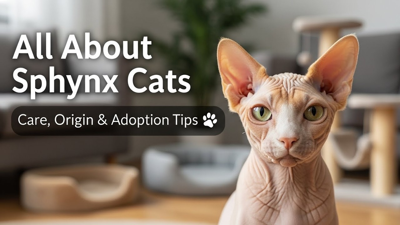 All About Sphynx Cats: Care, Origin, and Adoption Tips - YouTube