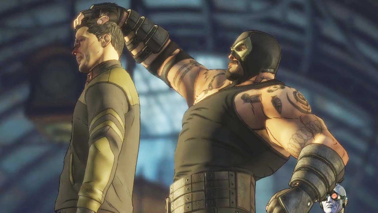 BATMAN TELLTALE SEASON 2 Episode 3 All Bane Scenes - YouTube