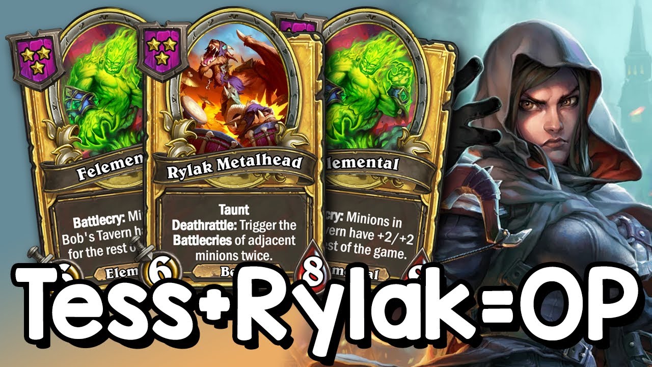 INSANE Rylak game right before the nerf! | Hearthstone Battlegrounds ...