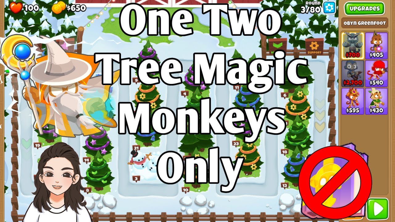 One Two Tree Magic Monkeys Only Tutorial (NO MK) - YouTube