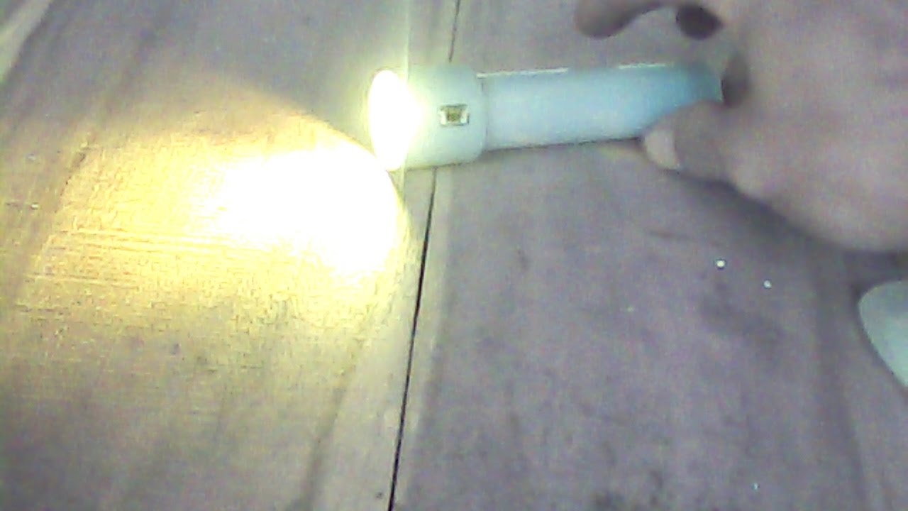 How to make a mini flashlight 5W - YouTube