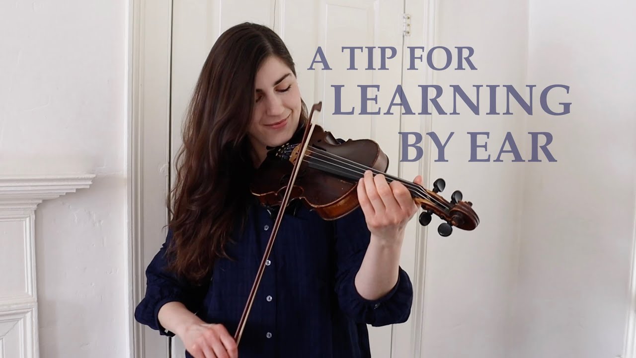 A key tip for LEARNING BY EAR on the fiddle - YouTube