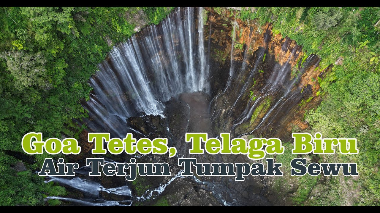 Trekking di Goa Tetes, Telaga Biru dan Air Terjun Tumpak Sewu (FULL ...