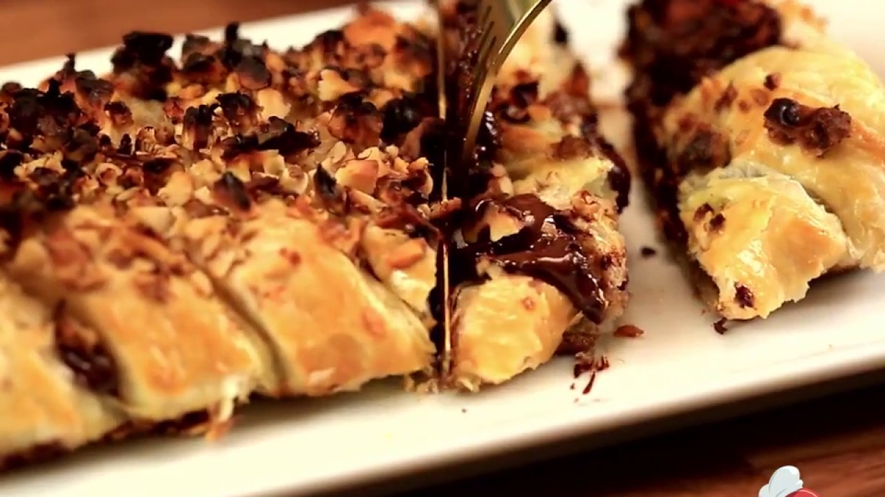 Puff Pastry Chocolate Bar - YouTube