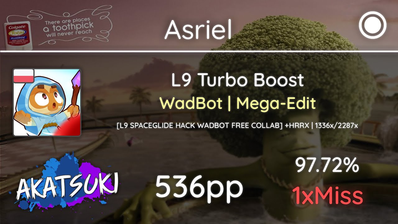 [8.89⭐] Relax | Asriel | L9 Turbo Boost - WadBot [L9 SPACEGLIDE HACK ...