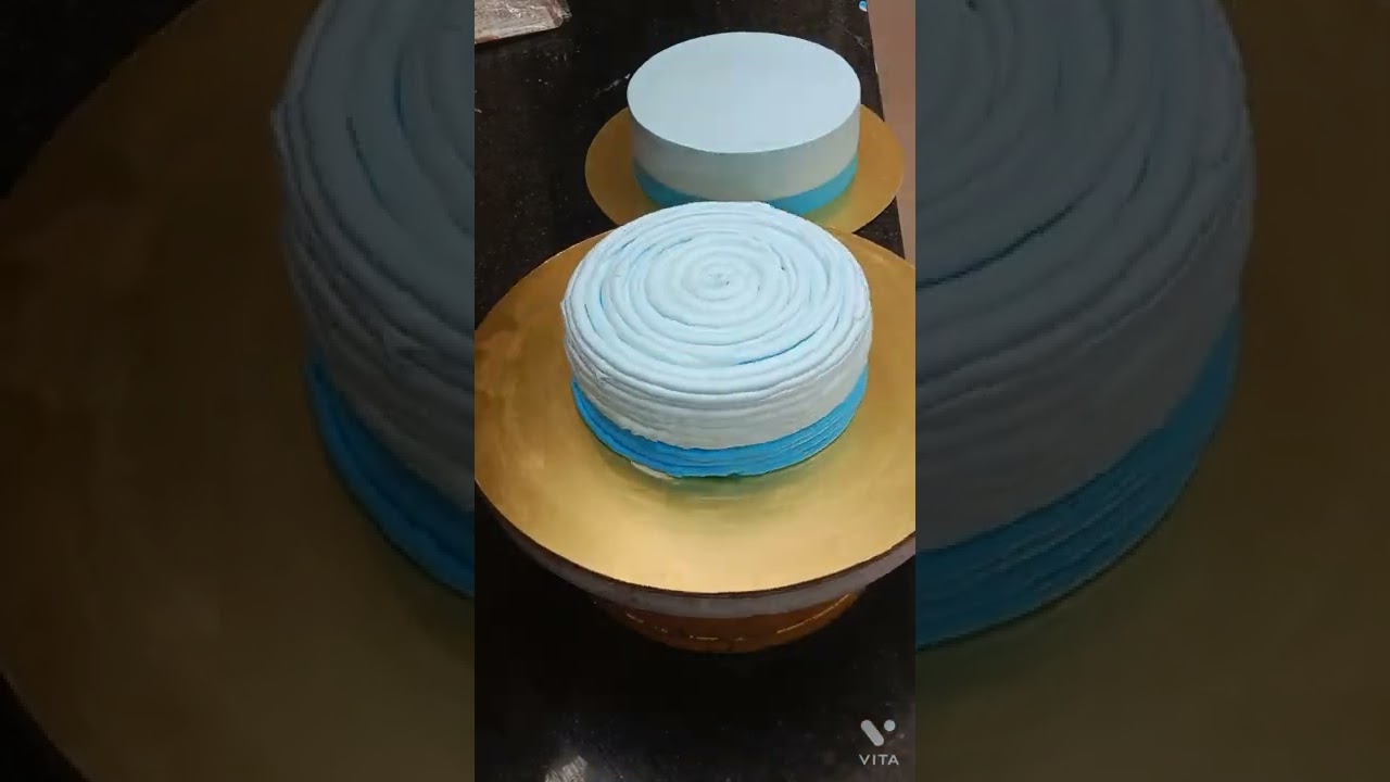 how to make colourful finishing cake 🎂 - YouTube