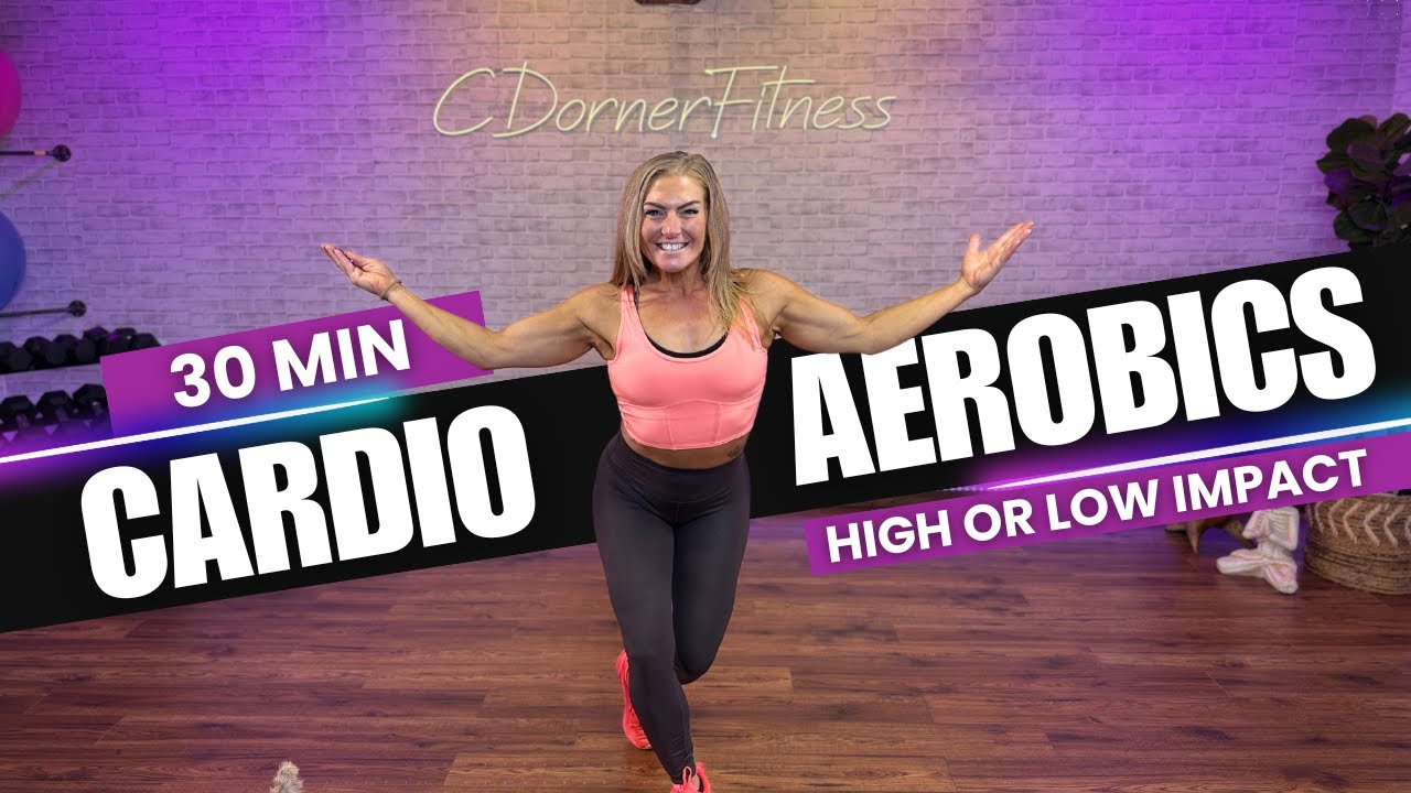 30 Min Old School Aerobics | Throwback Cardio with New Music (Taylor ...