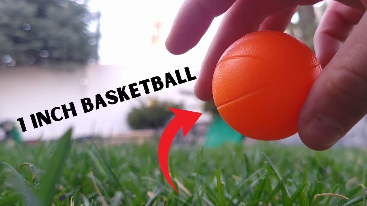 Insane Shrinking Basketball Challenge! - YouTube