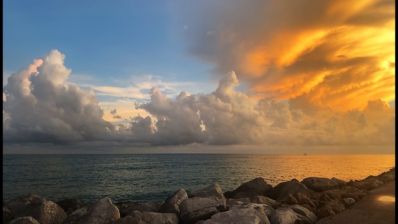 LIVE ☀ Florida Heavenly Sunset & Afterglow Show - Sunset Lady LIVE 7/28 ...