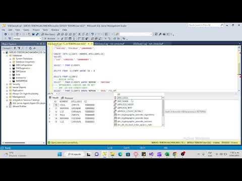 CURSO SQL SERVER DESDE CERO (PARTE 4) Operadores lógicos - YouTube