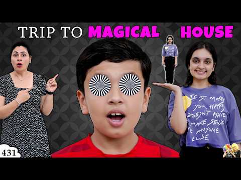 TRIP TO MAGICAL HOUSE | Ep 431 | Family Travel Vlog to Delhi | Aayu and Pihu Show