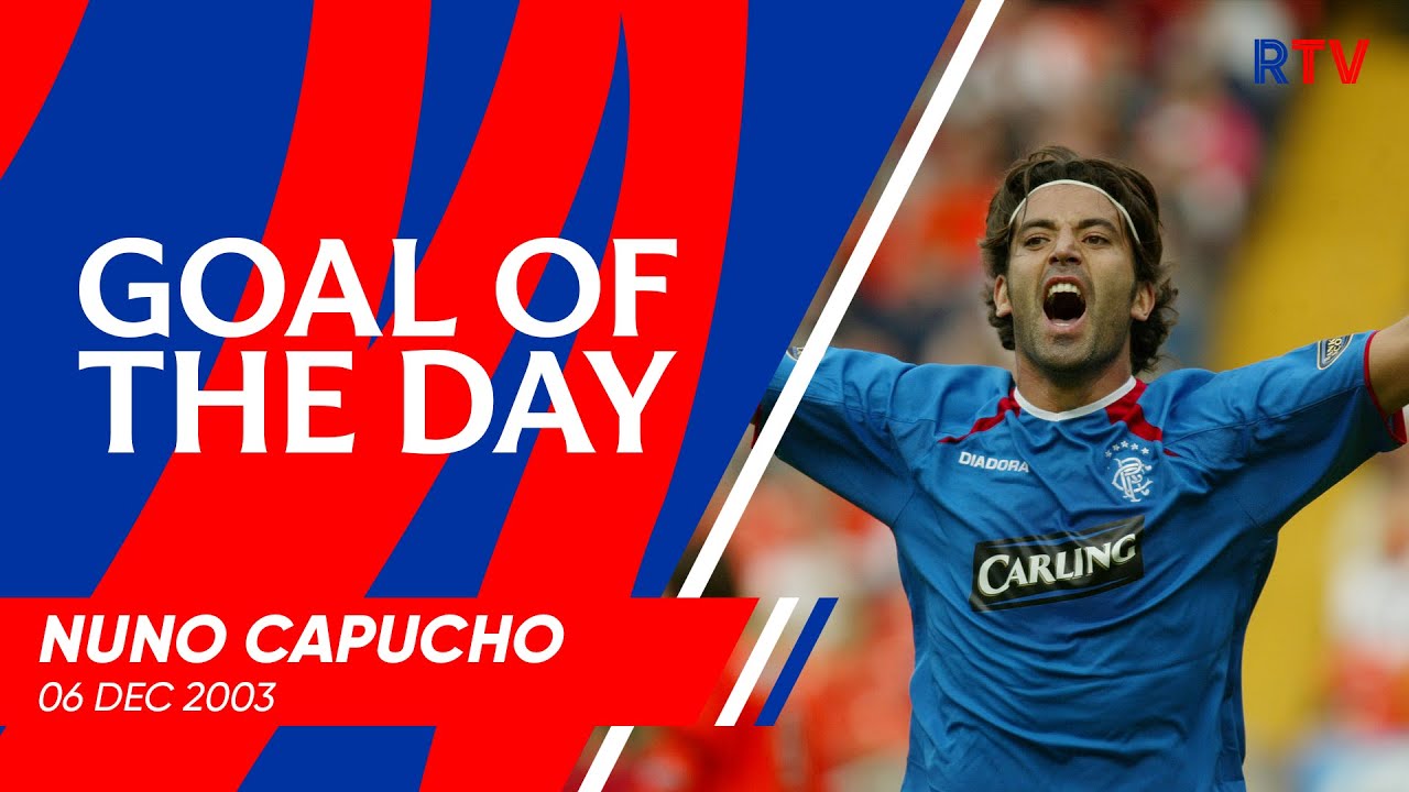 GOAL OF THE DAY | Nuno Capucho | 06 Dec 2003 - YouTube