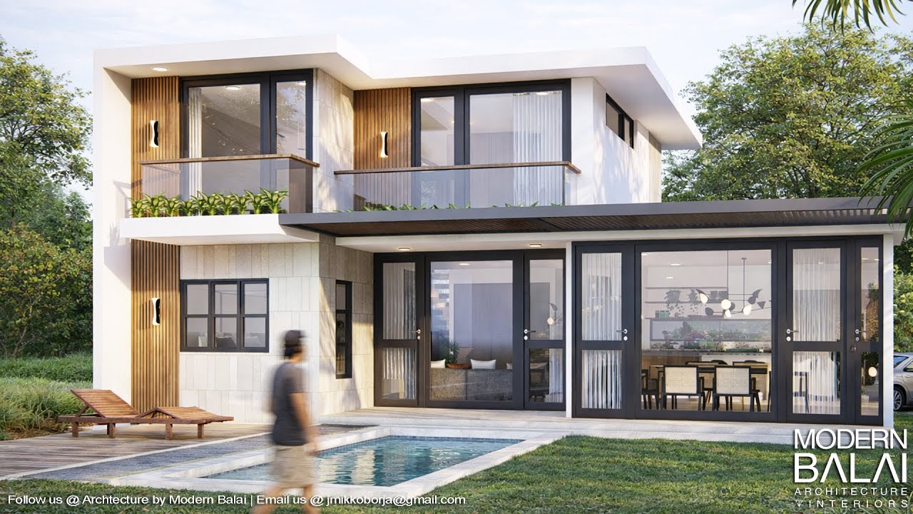 3-Bedroom Home Design Idea with Interior Design | 108 Sqm Only - YouTube