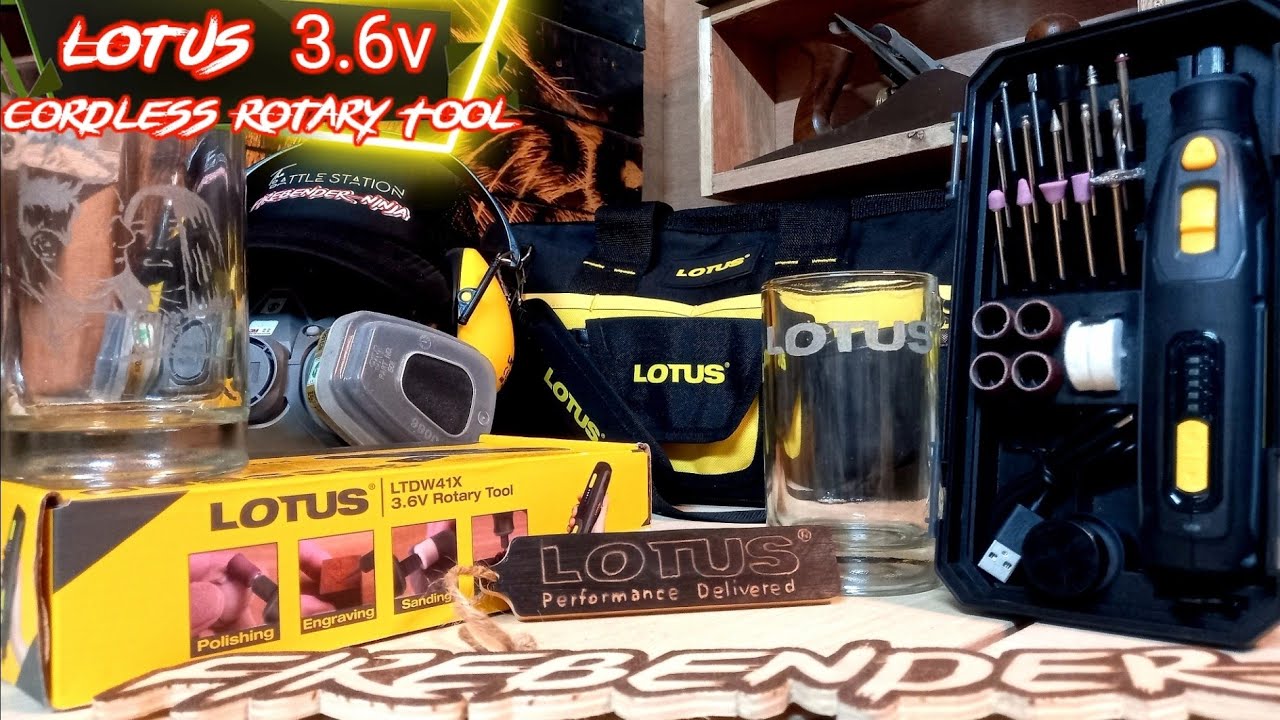 Lotus Cordless Rotary Tool | Paano Mag Glass And Wood Etching ...