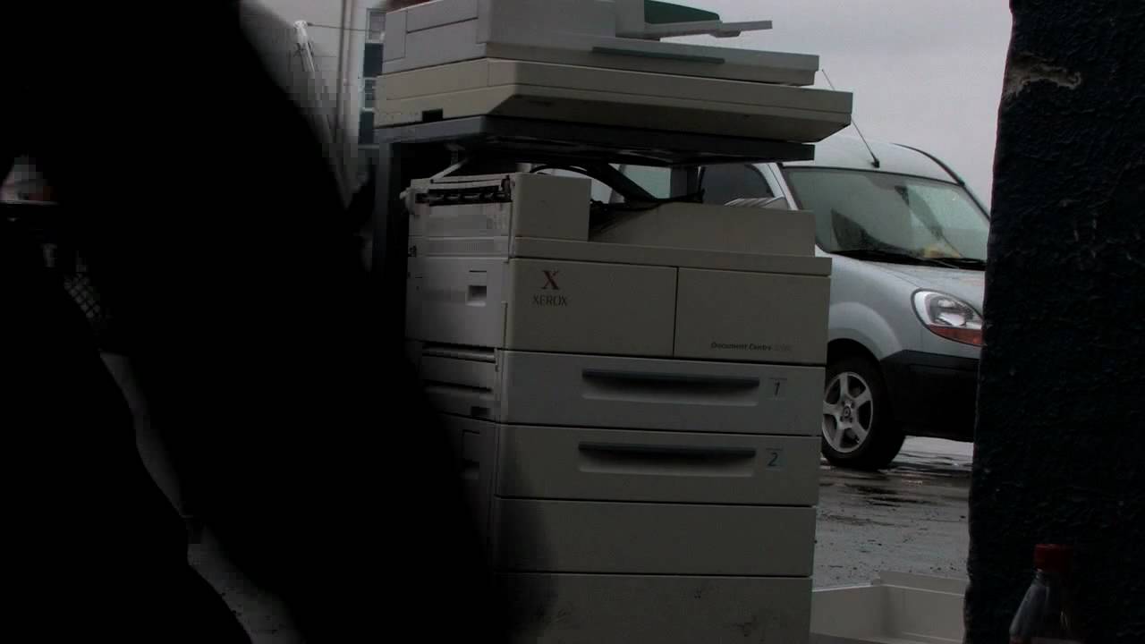 Blow up Xerox printer - YouTube