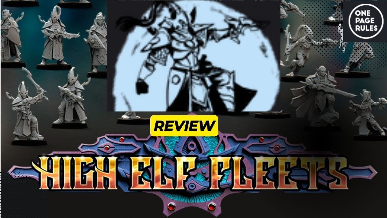 One page rules, grimdark future: High elf fleet review and army build ...