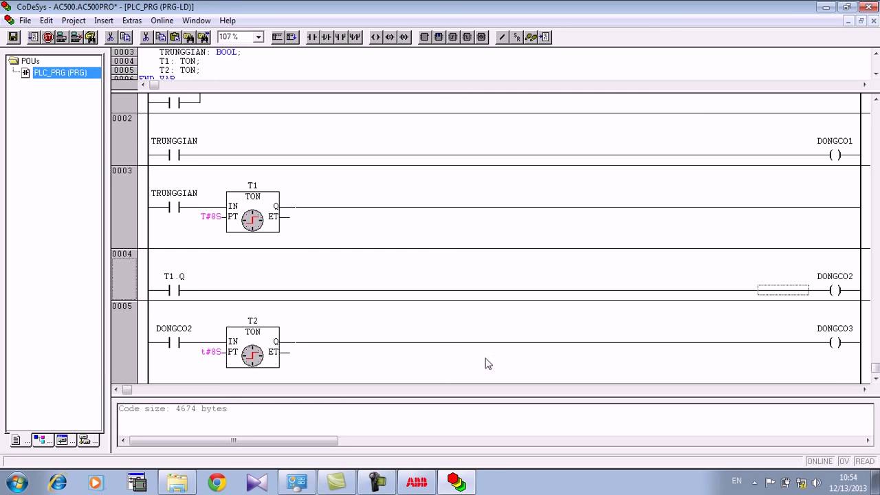 PLC ABB AC500 LAP TRINH VA HMI part2 tran ngoc huy thinh YouTube - YouTube