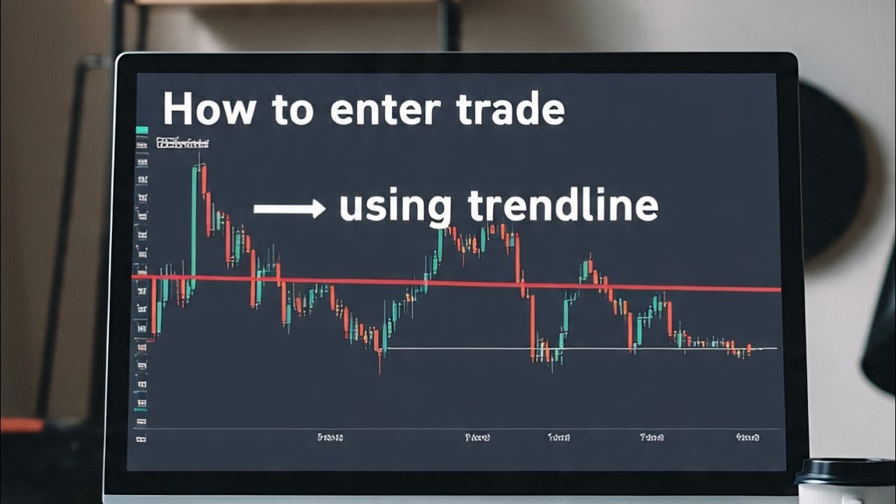 How to enter trade using trendline - YouTube
