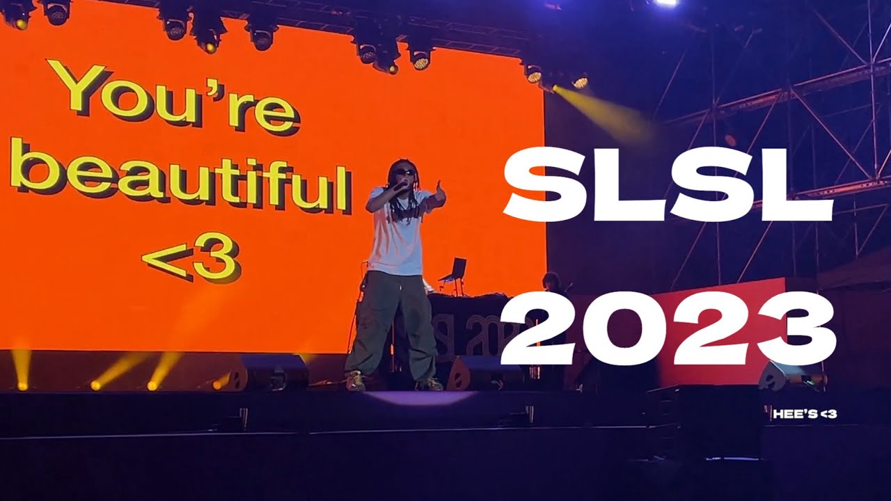 VLOG (JPN) | 슬라슬라2023 기록용 영상집📽️ | SLSL festival Day3! Aminé, Bazzi ...