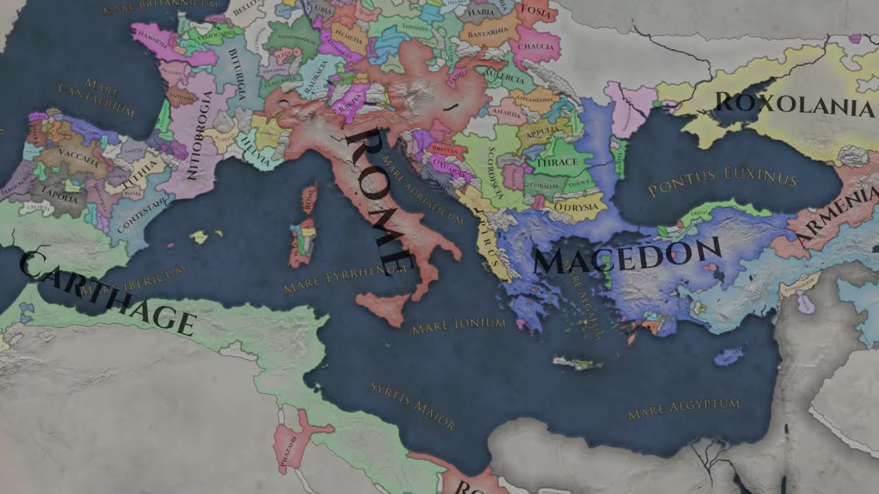 Imperator Rome | Invictus | AI Only Timelapse - YouTube