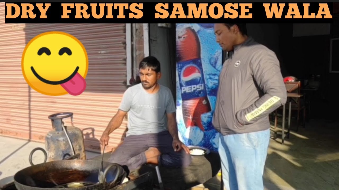 Dry fruit समोसे वाला । Best Samosa in jodhpur । Samosa + French Fries ...
