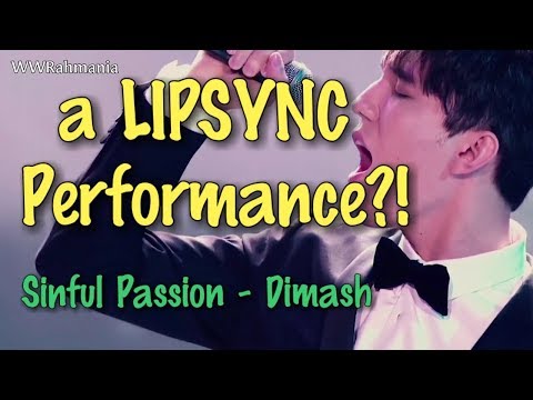 Rumour Has It : Dimash Did Lipsync in \