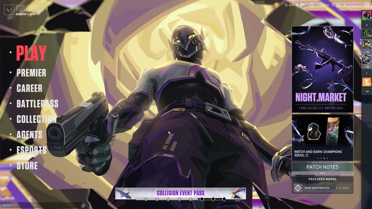 VALORANT Episode 9 Act 2 Homepage 4k - YouTube