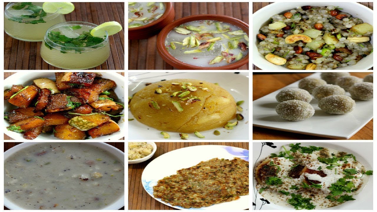 Navratri Vrat Recipes | Vrat Ka Khana | Navratri Farali Recipe - YouTube