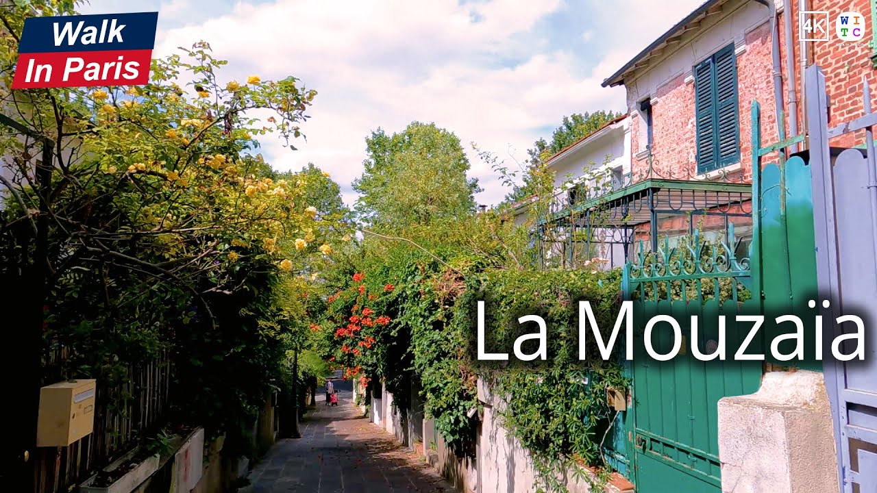 19th arrondissement, Mouzaïa district, Paris, France | Walk In Paris ...