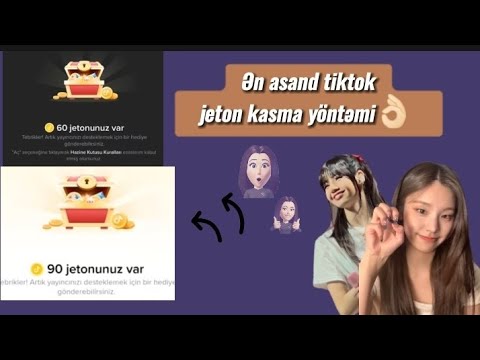Ən asand tiktok jeton kasma yöntəmi👌🏻(jeton çəkilişi😍)