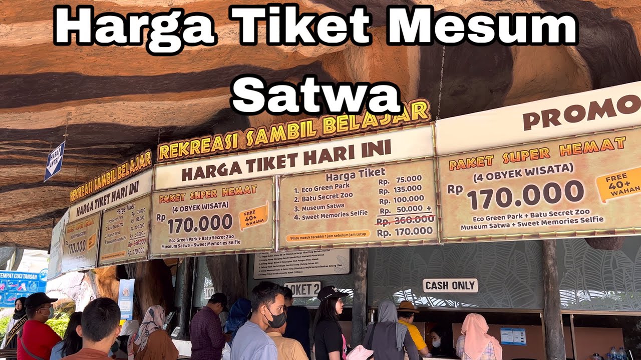 Tiket Museum Satwa dan Keliling didalam Museum di Tahun 2023 Jatimpatk ...