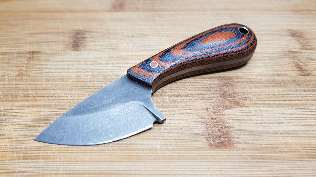 Knife Making - Neck knife - YouTube