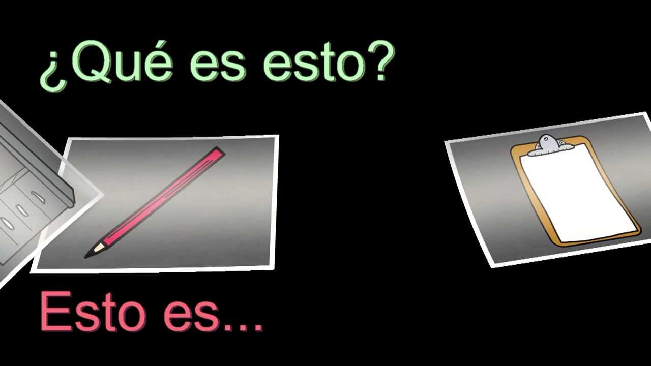 ¿Qué es esto? (1) ↔ What Is It? - Level 0 - YouTube
