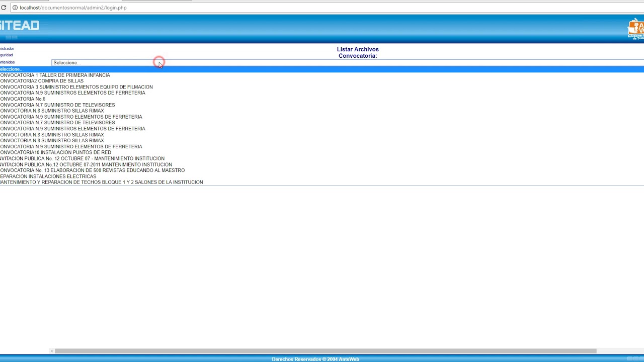 Administrador de Documentos - YouTube