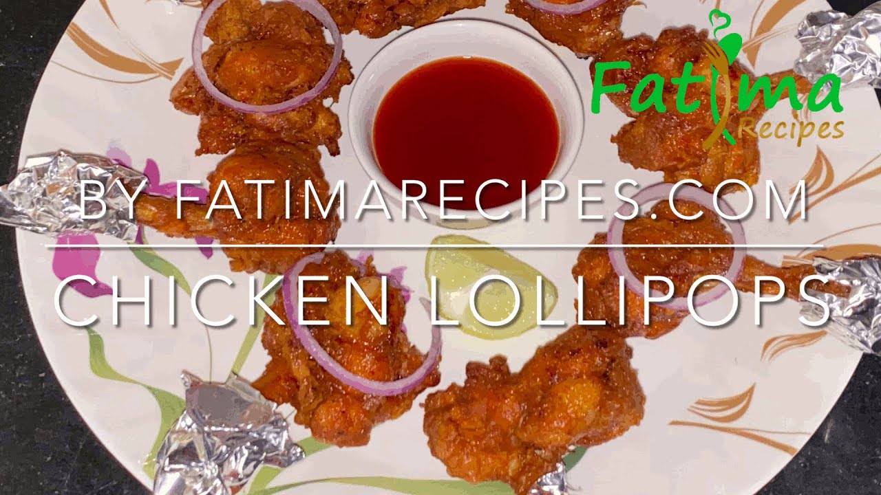 Chicken lollipops | Restaurant style / Fatima Recipes - YouTube