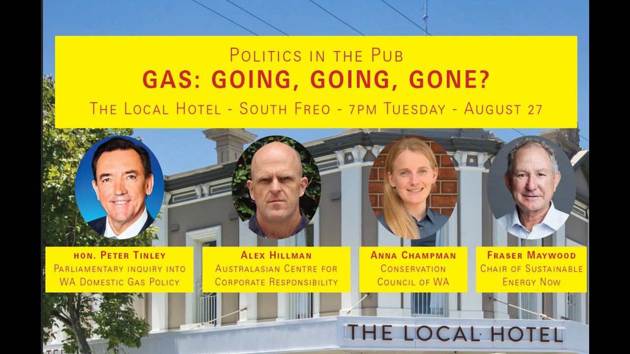 Politics in the Pub: Gas - Going, Going, Gone? - YouTube