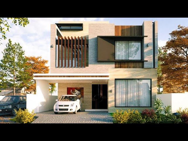 10 Marla Corner House Plan 3d Front Elevation Design Images In Pakistan