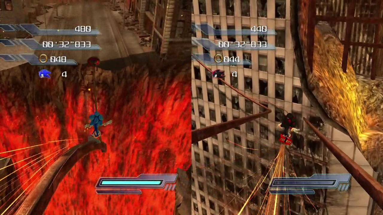 Sonic 06 Multiplayer - Let's play Part 2: Snow Skip - YouTube