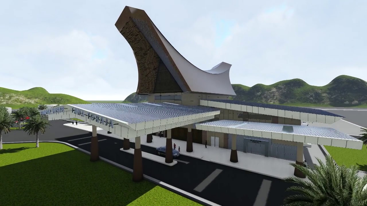 TERMINAL PENUMPANG BANDARA TANA TORAJA 2019 BY ISKANDAR ILYAS ...