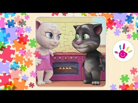 Tom Cat and Angela for kids puzzle games | Tom Cat and Angela Puzzle Games