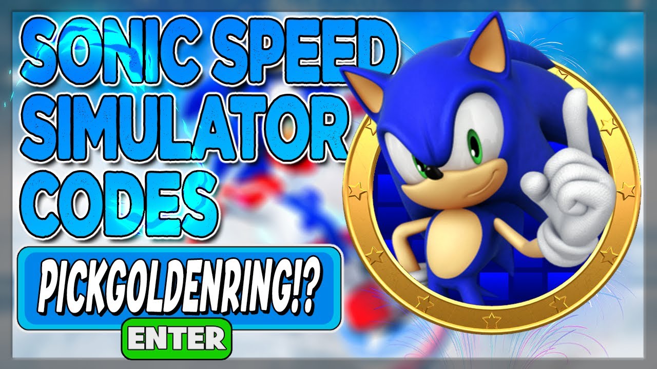 ALL NEW ROBLOX [🤖ANDR. SHADOW!] Sonic Speed Simulator SECRET *OP* CODES ...