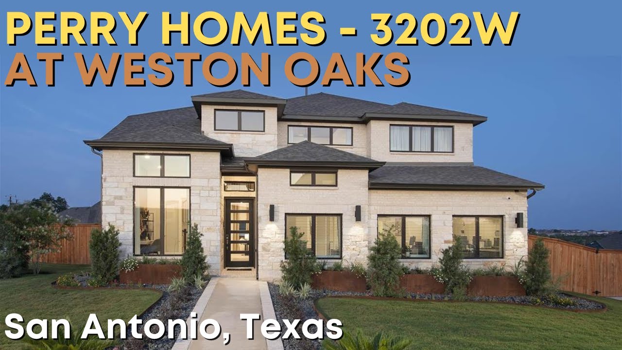Perry Homes | Plan 3203W | San Antonio, TX | Weston Oaks | Home For ...
