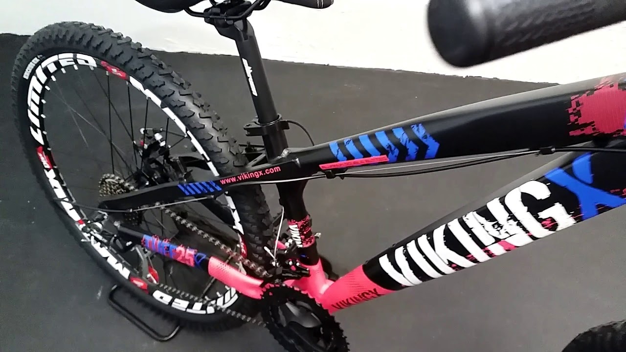 Vikingx Tuff 25 Aro 26 Shimano 21 Velocidades - YouTube