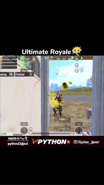 Ultimate Royale 😶‍🌫️ || Wait For @python__gamer || #bgmi #pubg - YouTube