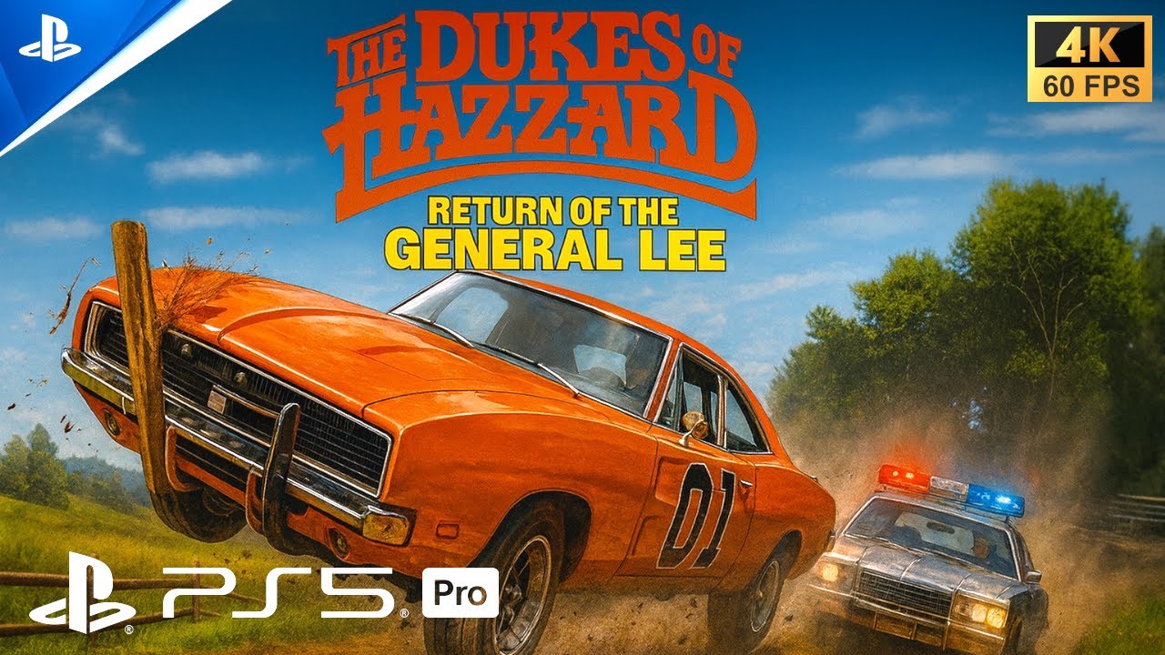 PS5™ - The Dukes of Hazzard: Return of the General Lee - Gameplay [4K ...