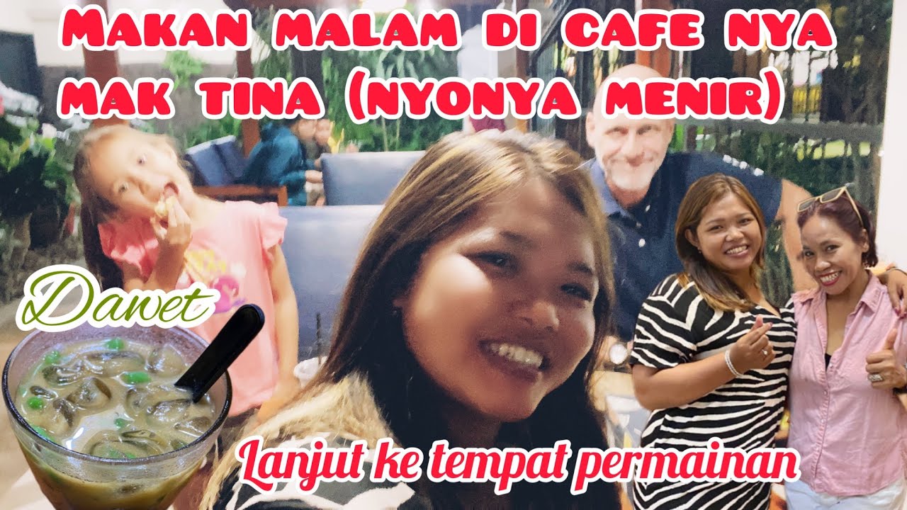 MAKAN MALAM DI CAFE YANG VIRAL DI YOUTUBE// LATISANA // CAFENYA MAK ...