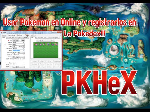 Tutorial PKHeX - Crear Pokemon legales y poder usarlos - YouTube