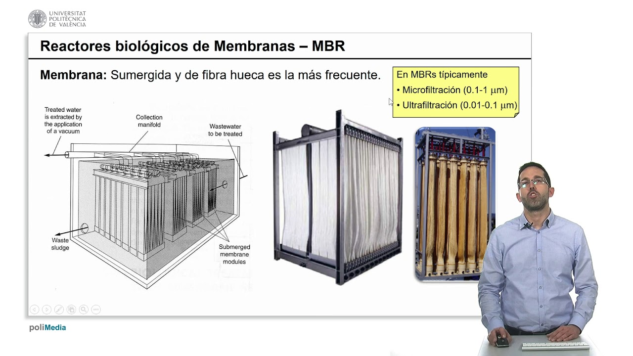 Reactores biológicos de Membranas - MBR | 10/18 | UPV - YouTube
