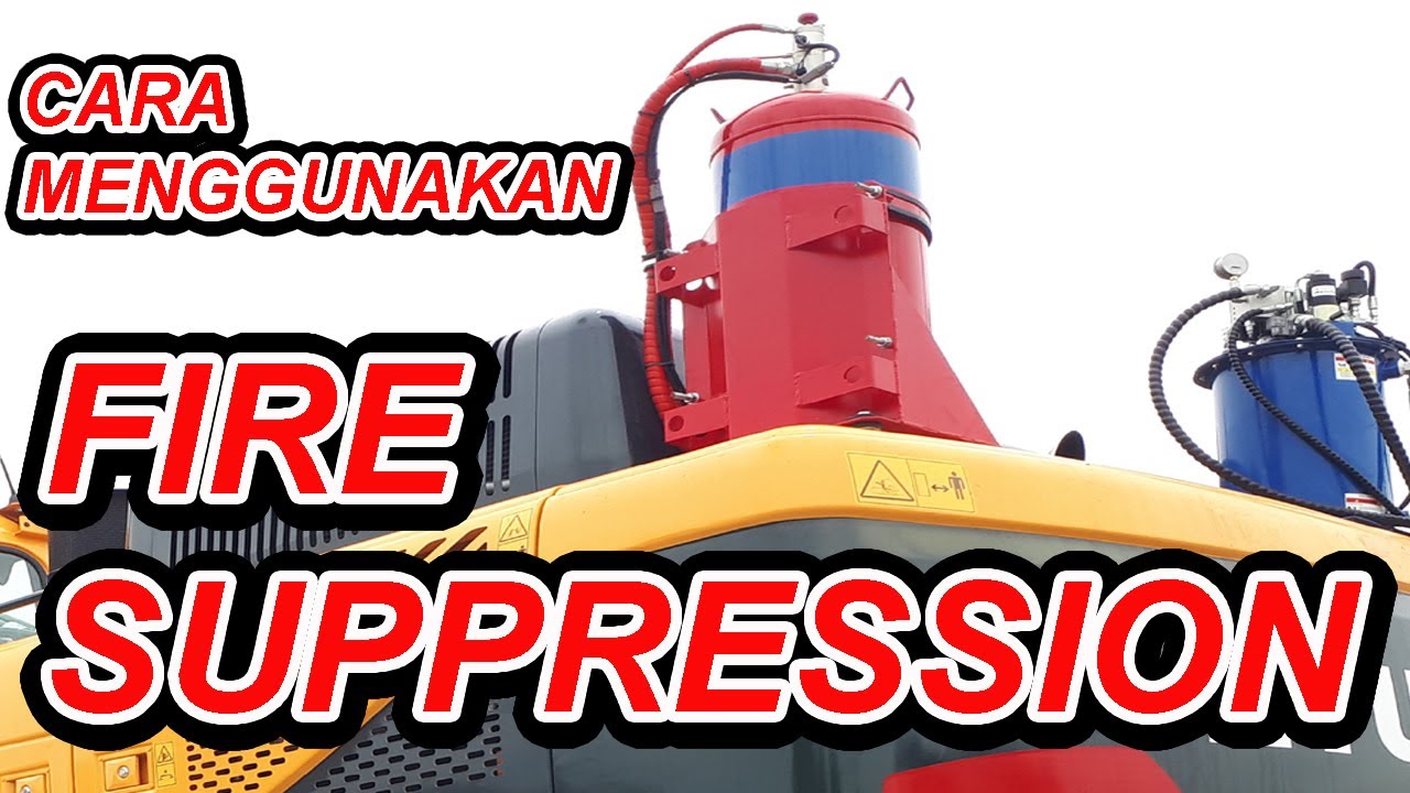 FIRE SUPPRESSION EXCAVATOR - YouTube