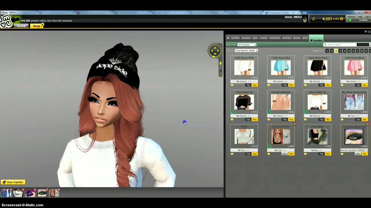 How To Be Dope On Imvu - YouTube